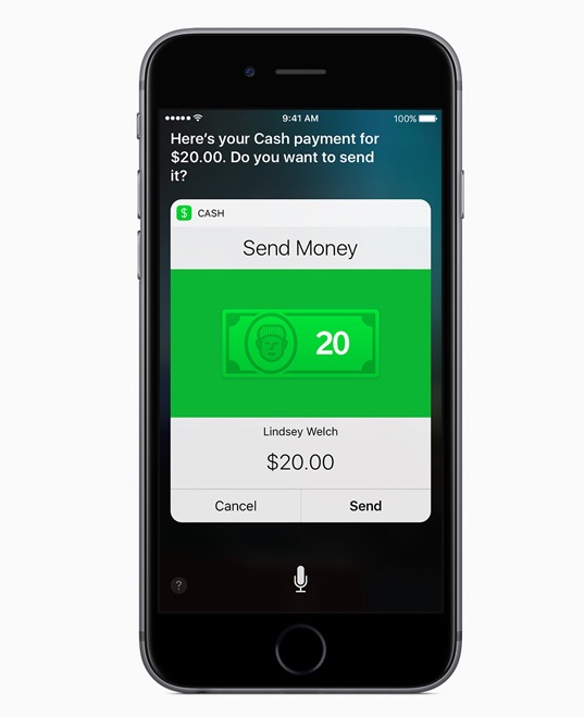 苹果介绍iOS 10中的SiriKit开发包应用：付款、约车等_凤凰科技